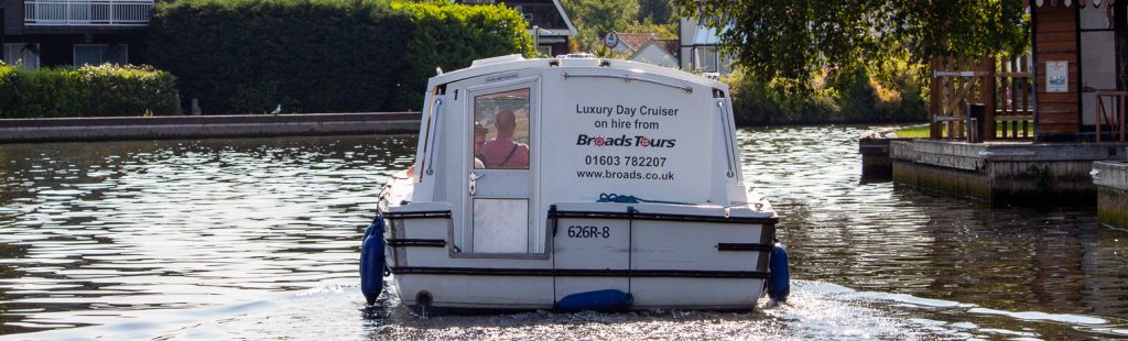 Norfolk Broads Day Cruiser Hire | Broads Tours