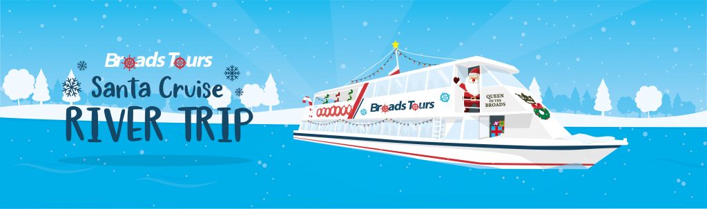 Santa River Cruise On The Broads | Broads Tours, Wroxham